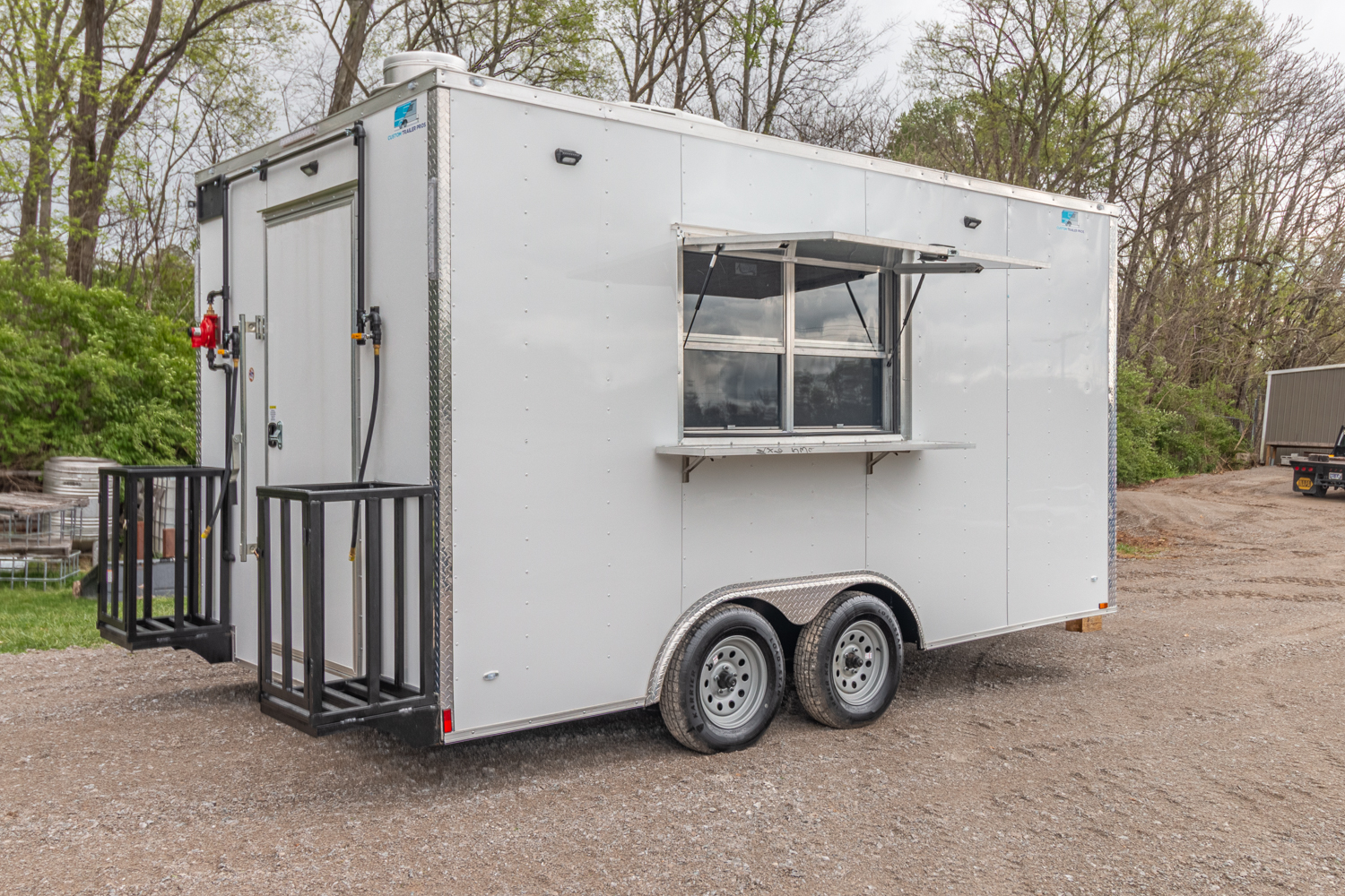 8.5X16 Equipped Food Trailer | Custom Trailer Pros