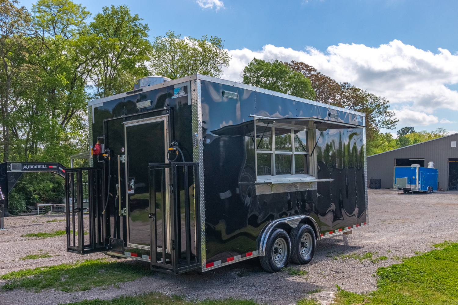 8.5X18 Equipped Food Trailer | Custom Trailer Pros