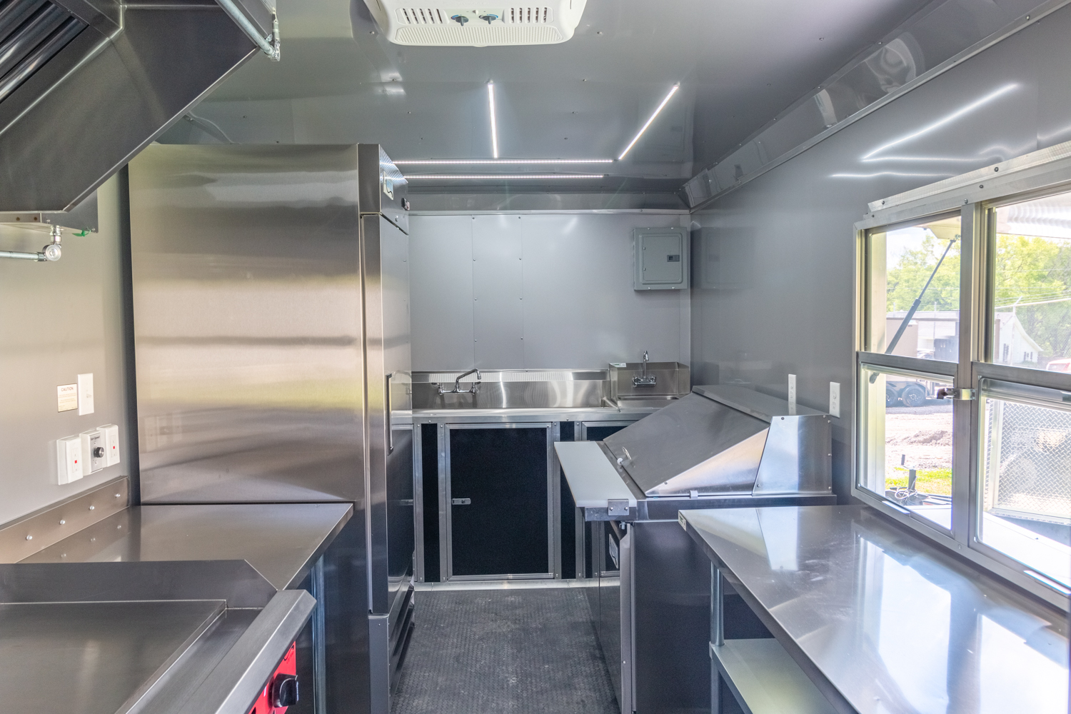 8.5X18 Equipped Food Trailer | Custom Trailer Pros